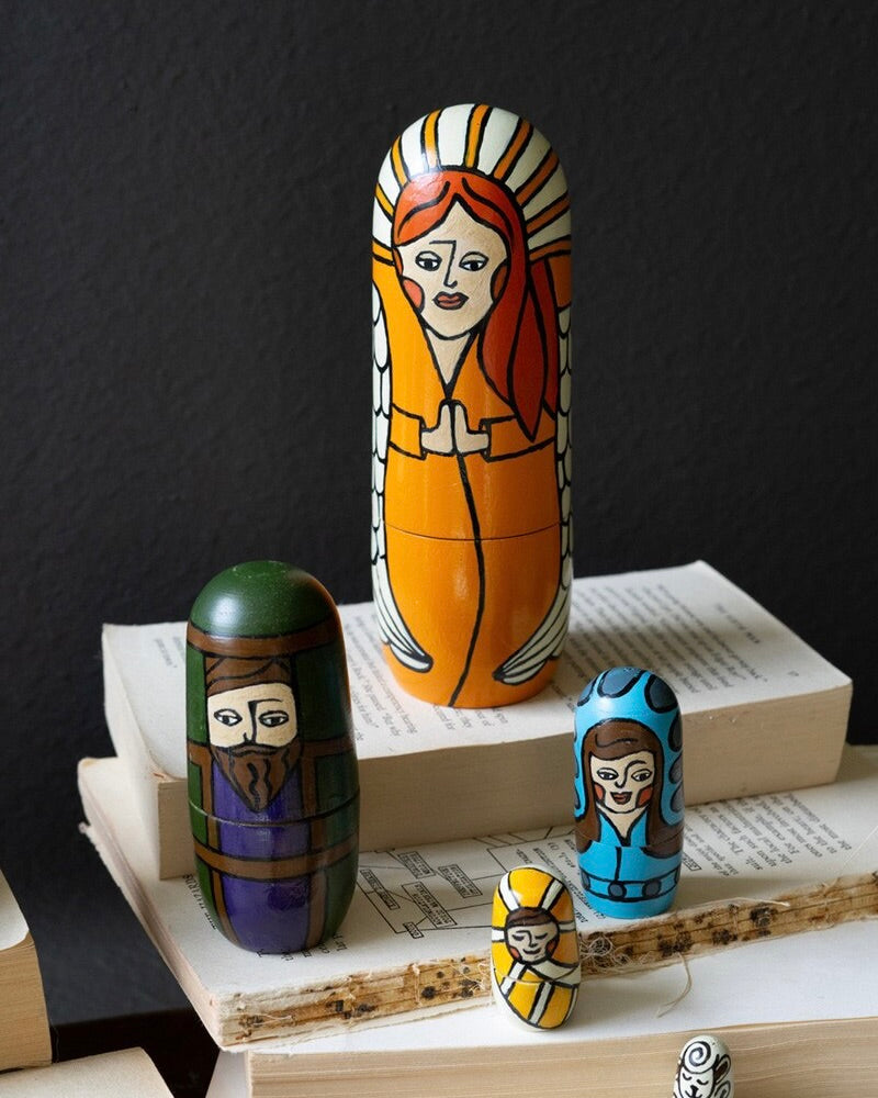 Nativity Nesting Dolls (set of 5) – Coulee Boutique